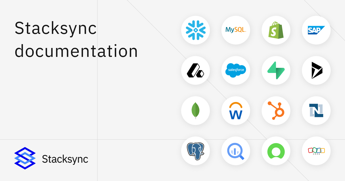 Share data between modules | Stacksync Documentation